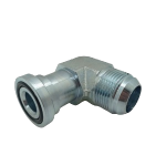Adaptador Macho JIC-Flange Cod.61 90° (1JFL9) - Utecsa