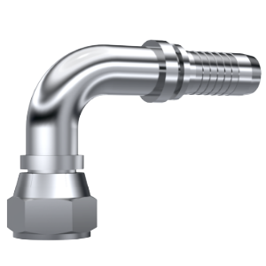 Conexión Manguera Hembra JIC 90° Inox SS 316 - Utecsa