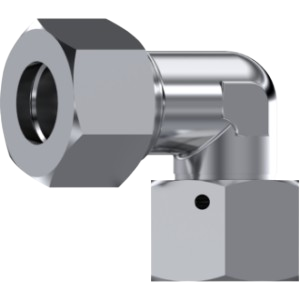 Unión Tubo Macho-Tubo Hembra 90° (JLI) Inox SS 316 - Utecsa